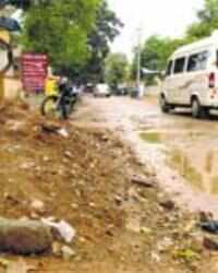 Throwing the muck back