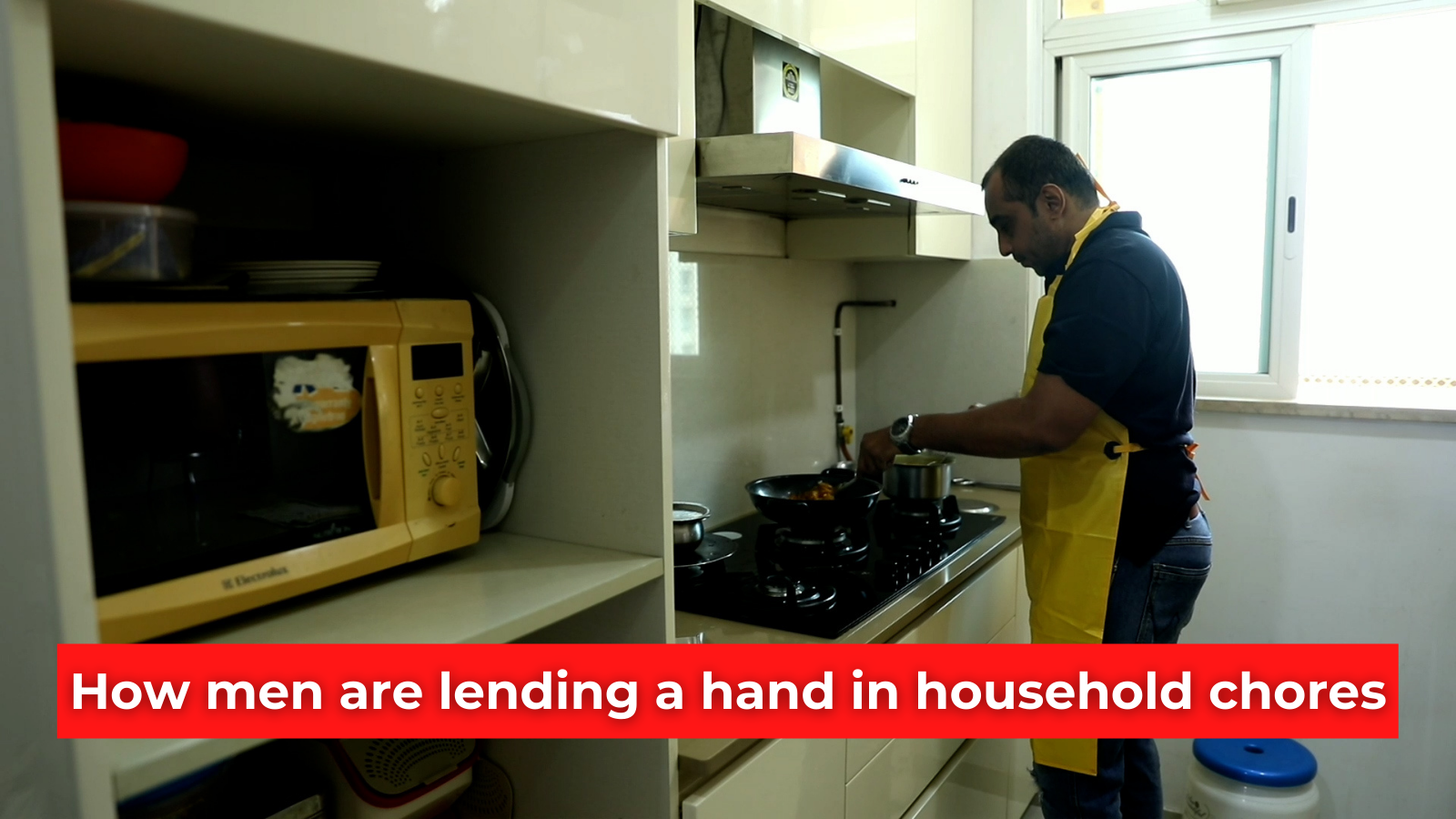 Housework can be done by men, shows pandemic - Times of India