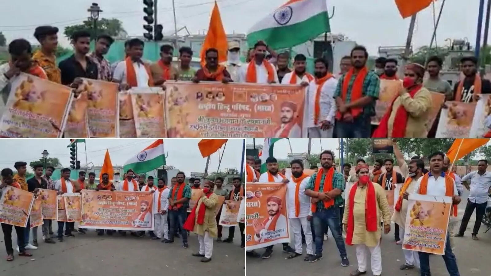 Protest after man dressed as Krishna stopped at Taj Mahal | Agra News ...