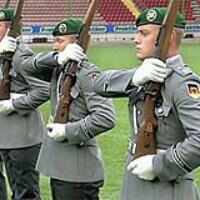 Military drill stimulates growth of left breast in German soldiers