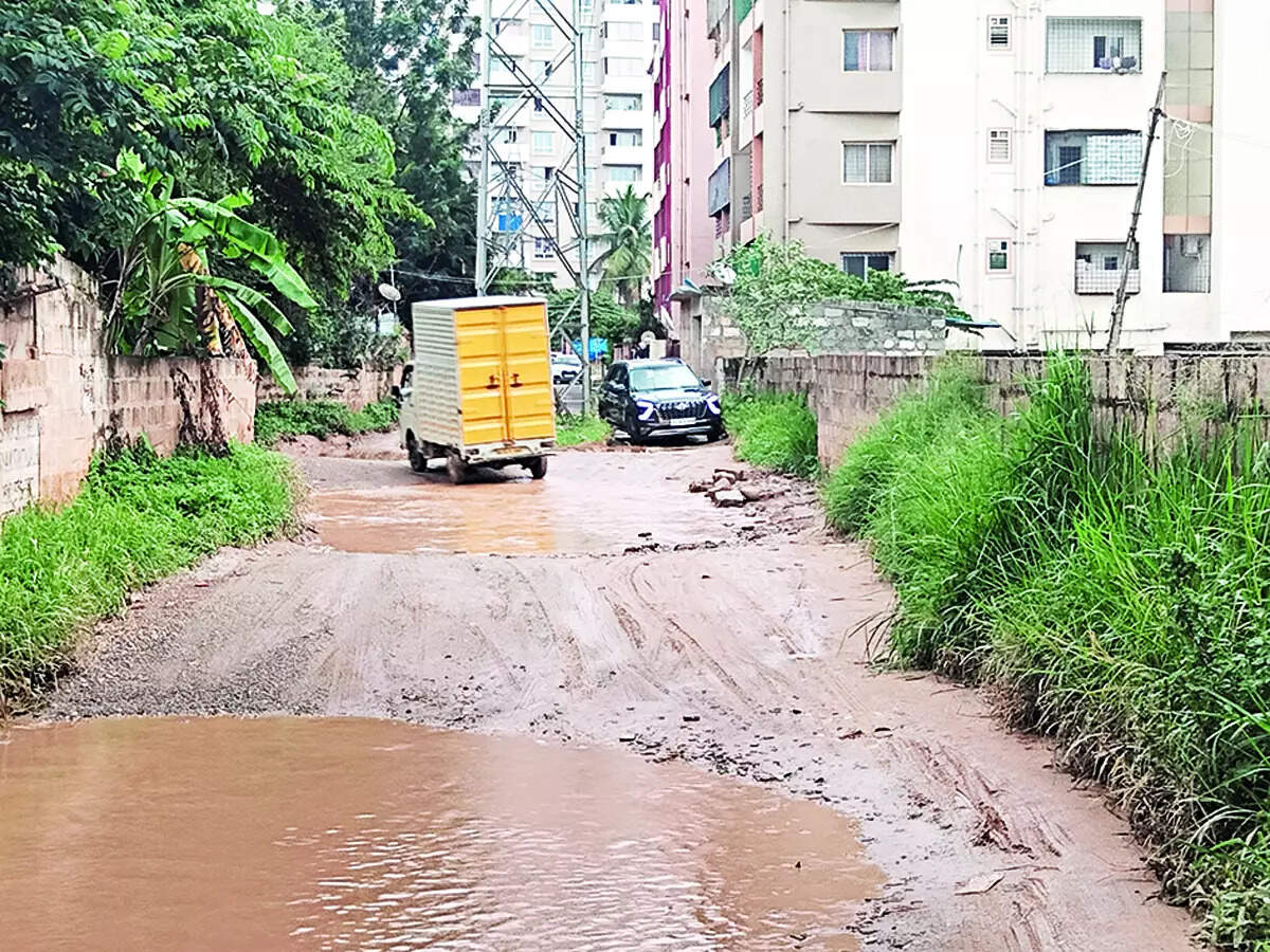 Good road remains a dream for this layout