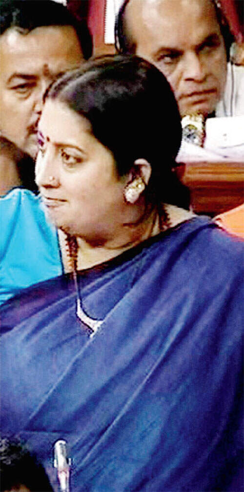 Smriti takes centrestage minus the greasepaint