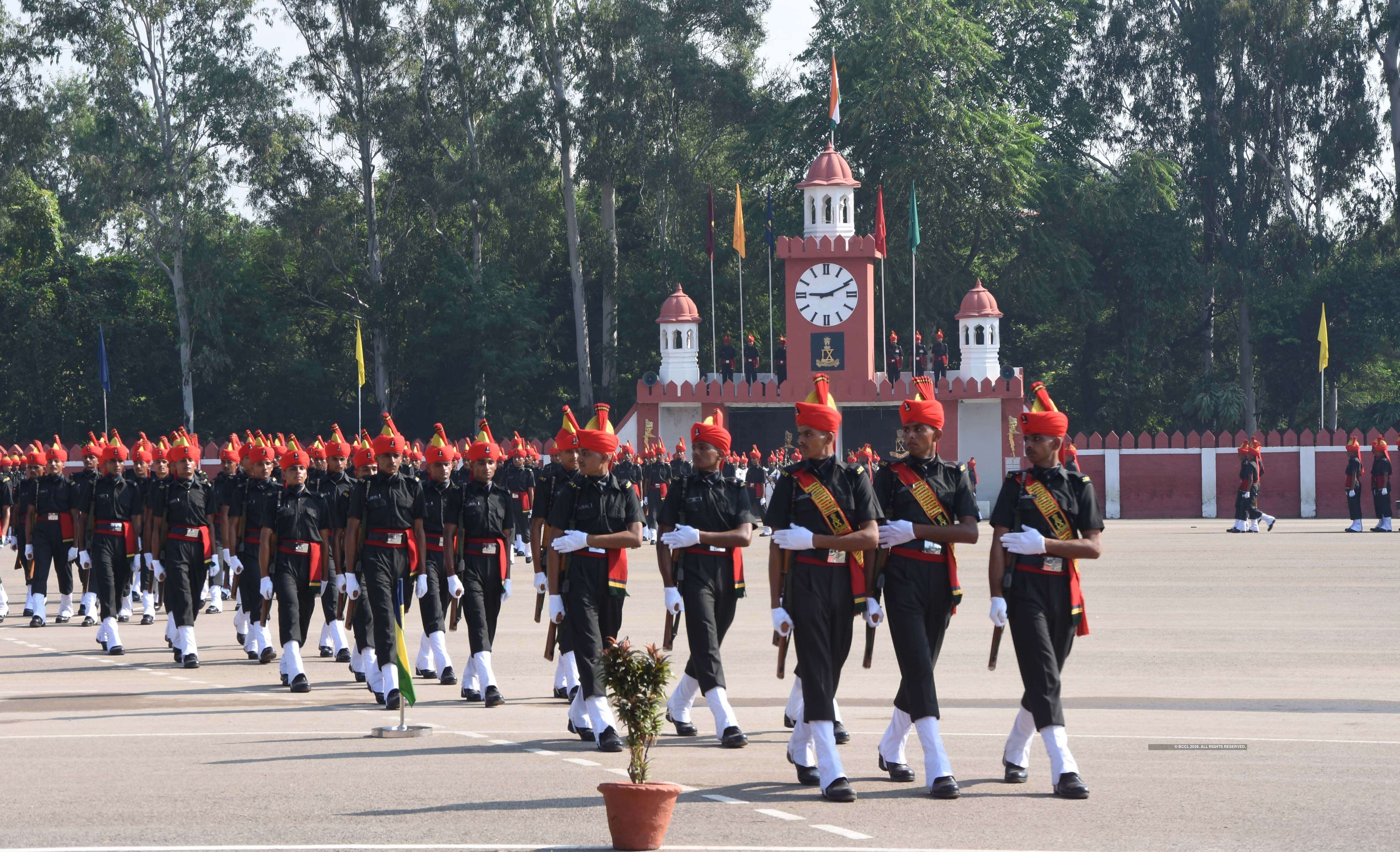 245 Young Soldiers of Bareilly's JAT Regiment Center dedicated to the ...