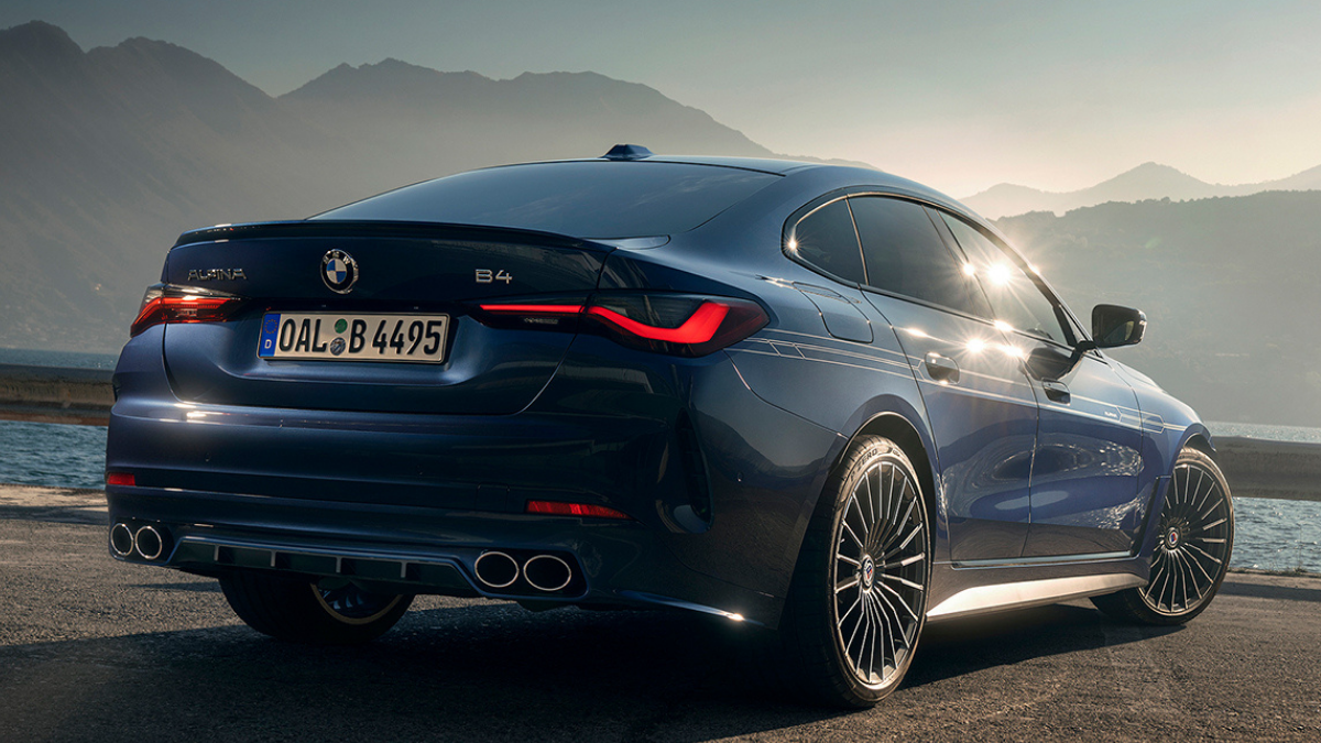 BMW Alpina B4 luxury Gran coupe brakes cover, faster than the M4 ...