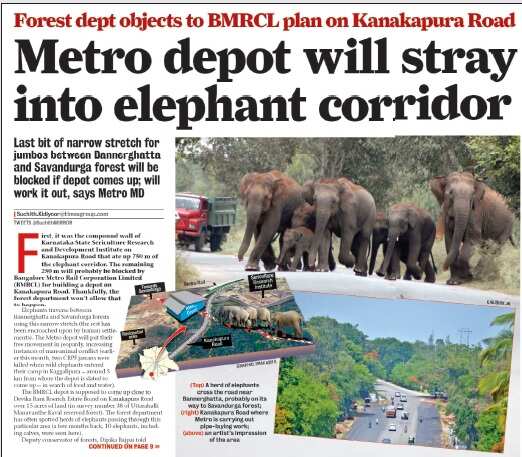 Elephant corridor will be safe, assures state government