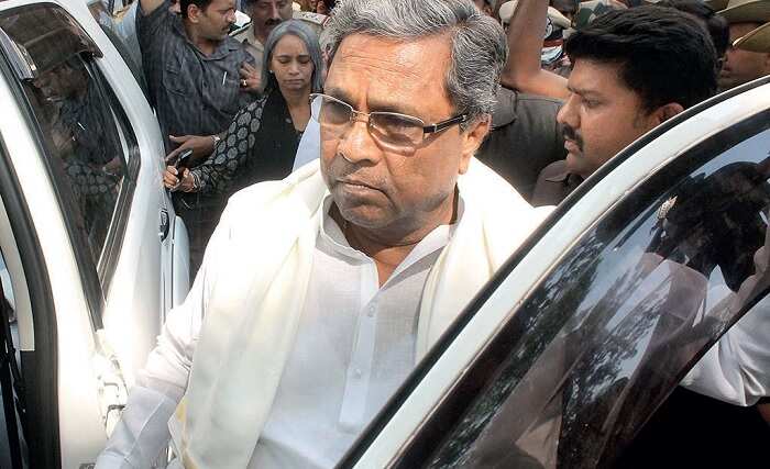 The figure of Siddaramaiah