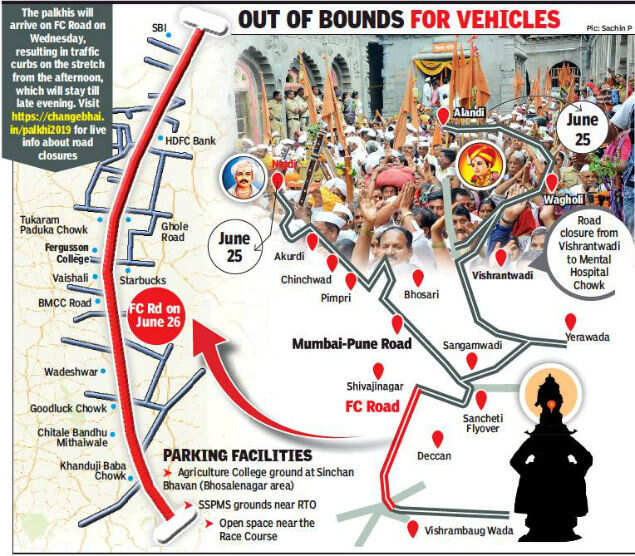 Pune: Web page to give live information about palkhis, road closures ...