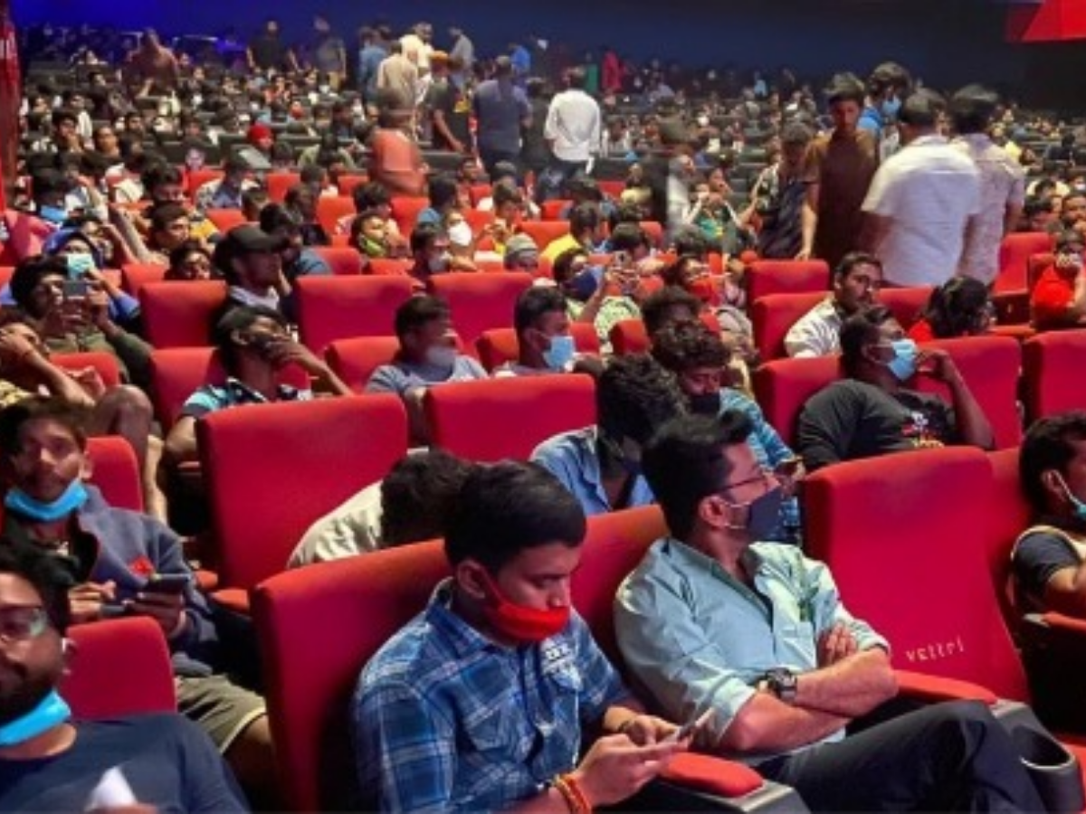 Master: Chennai theatre fined for violation of social distancing norms
