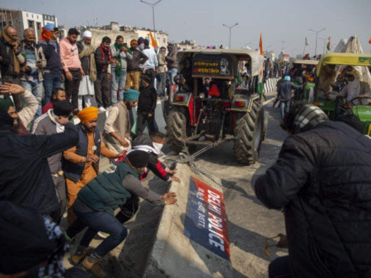 Heavy security, roads closed after Delhi farmer riots