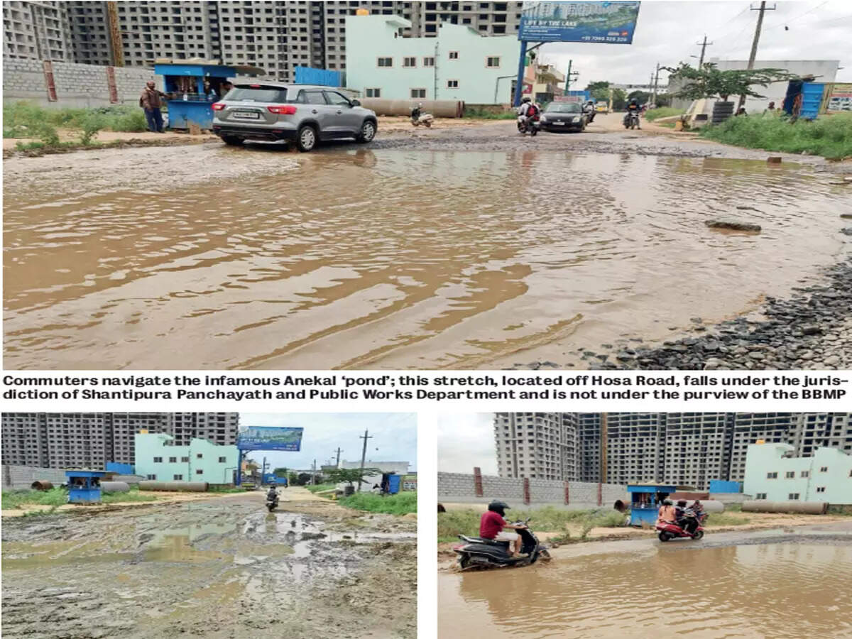 anekal: Anekal ‘pond’ needs permanent solution