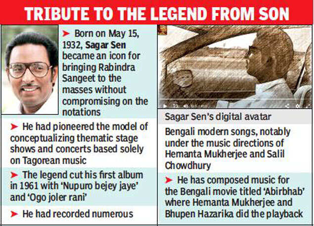 Sagar Sen kin create app as global ode to musician | Kolkata News ...