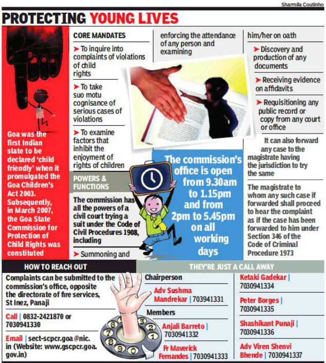 Students to play key role to protect child rights | Goa News - Times of ...