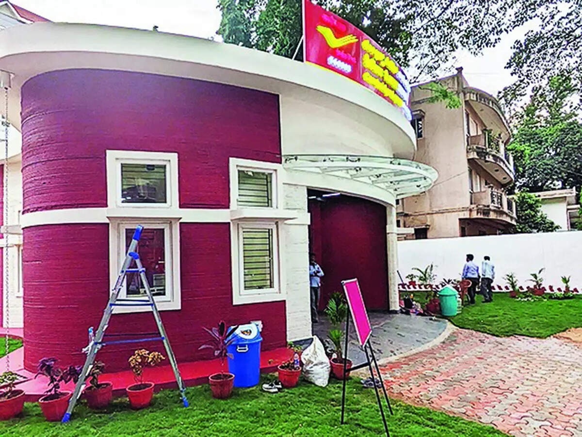 3D printed post office is ready