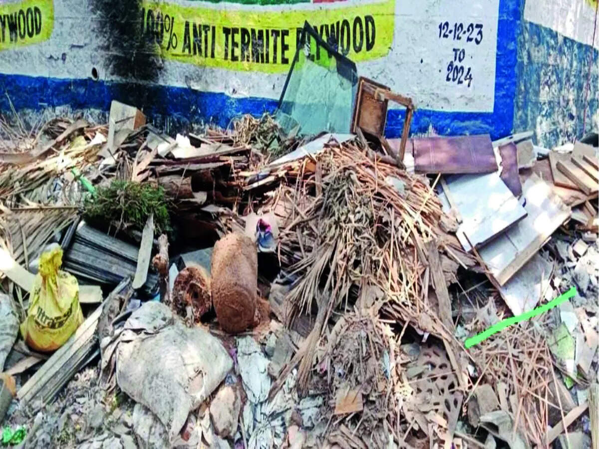 Measures led to no use, garbage black spots continue to persist