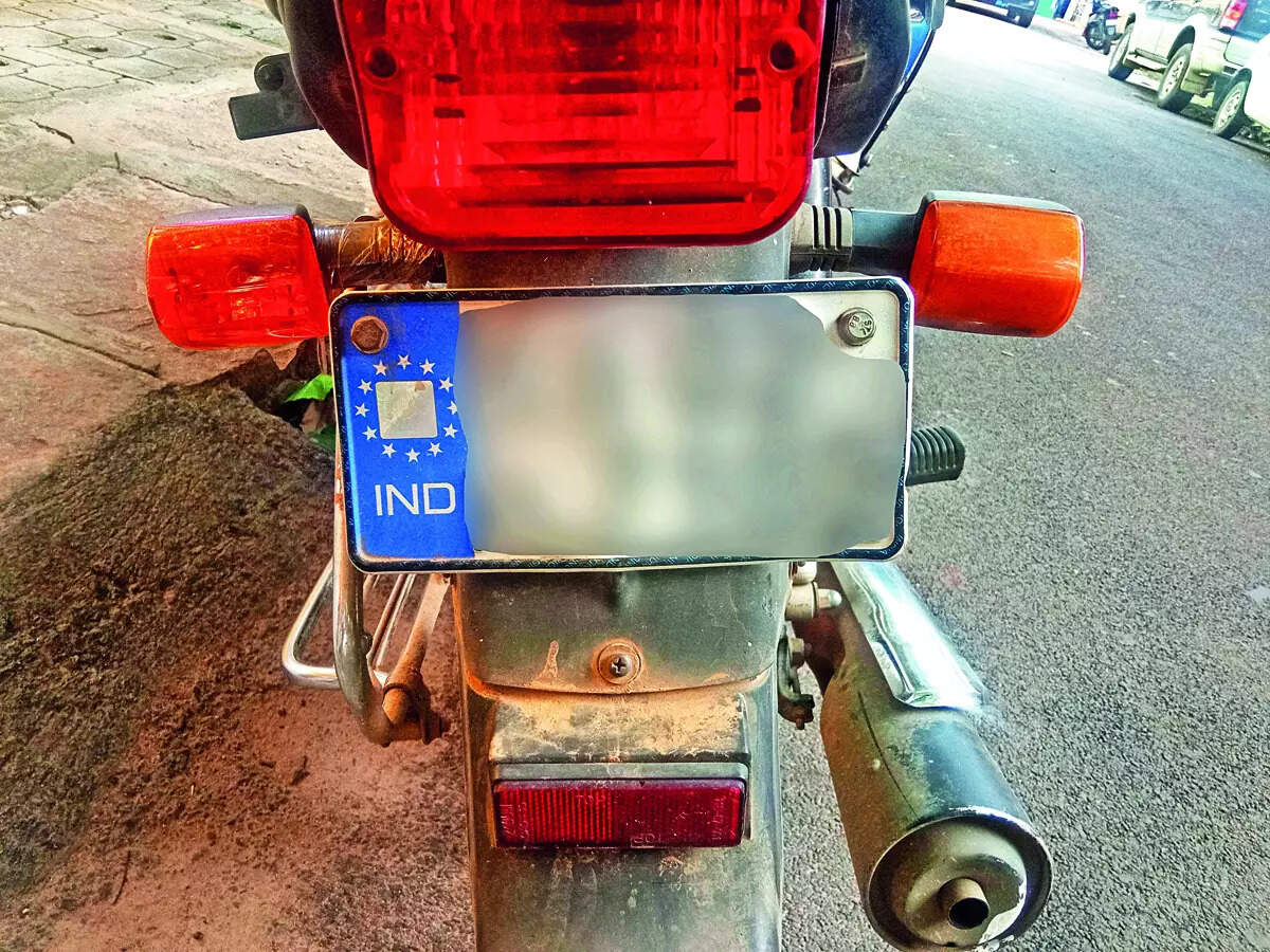 Switch in number plates ignites pressure
