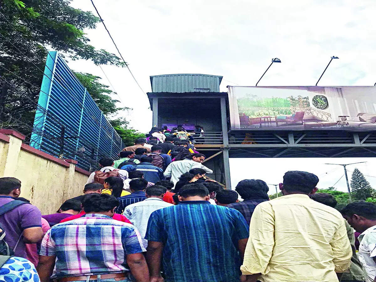 Call for safer foot-over bridge