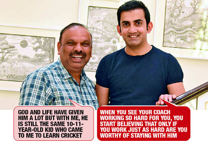 Sanjay Bhardwaj and star pupil Gautam Gambhir come together on Teacher ...