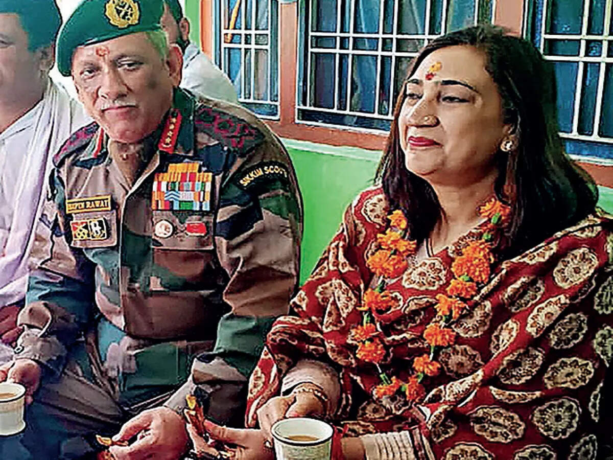 rawat: 43 yrs of service & the commander was still in thick of things