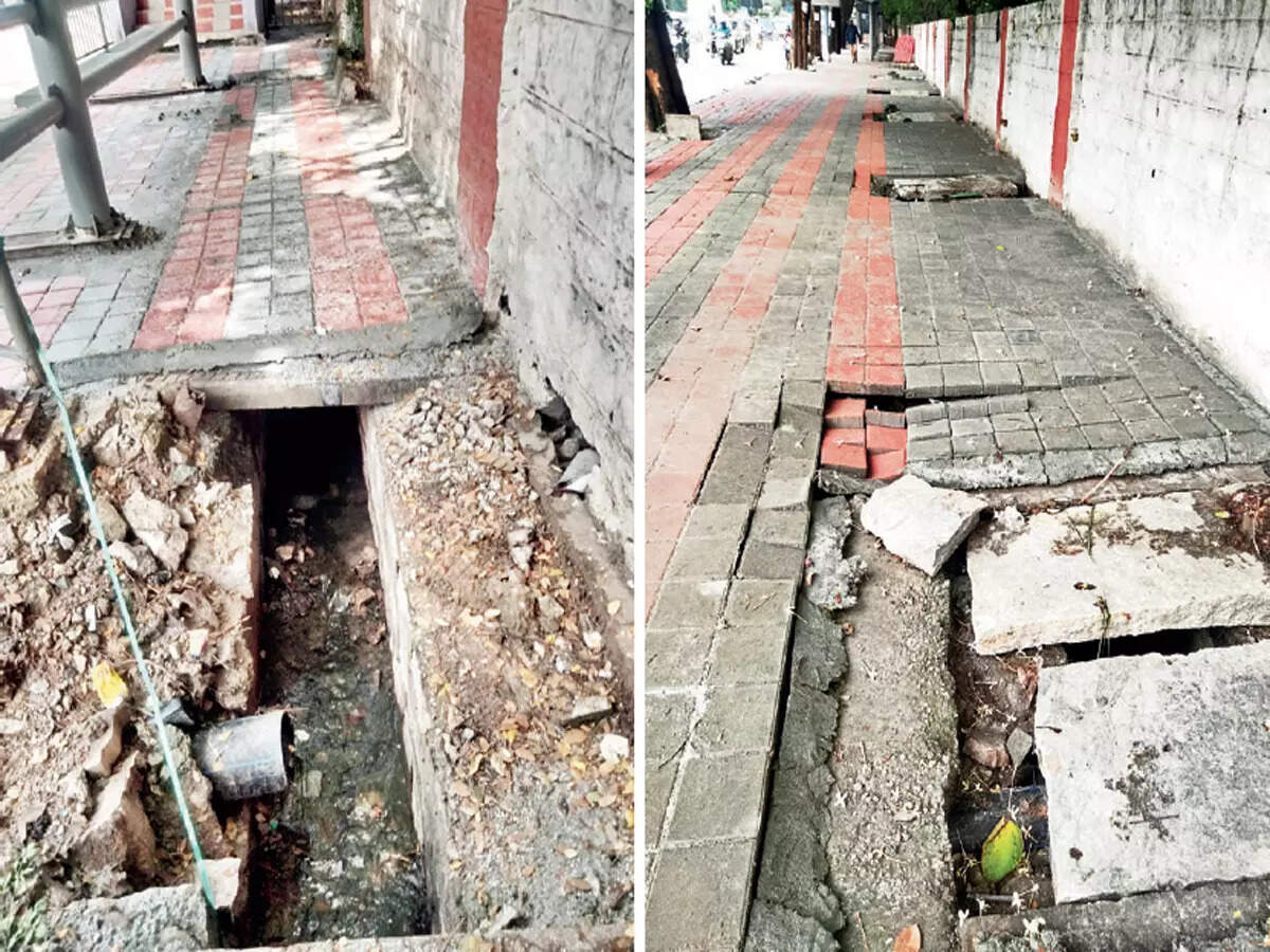 This footpath has many layers. All pointless?