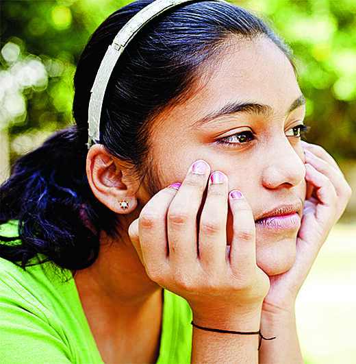 What makes one teen more resilient than the other?