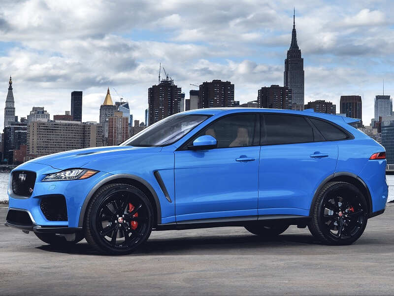 Jaguar: Jaguar unveils high-performance SUV 'F-Pace SVR' - Times of India