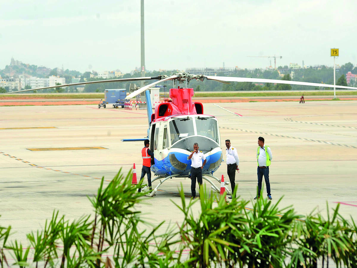 Bengaluru: Heli Taxi services will be back soon