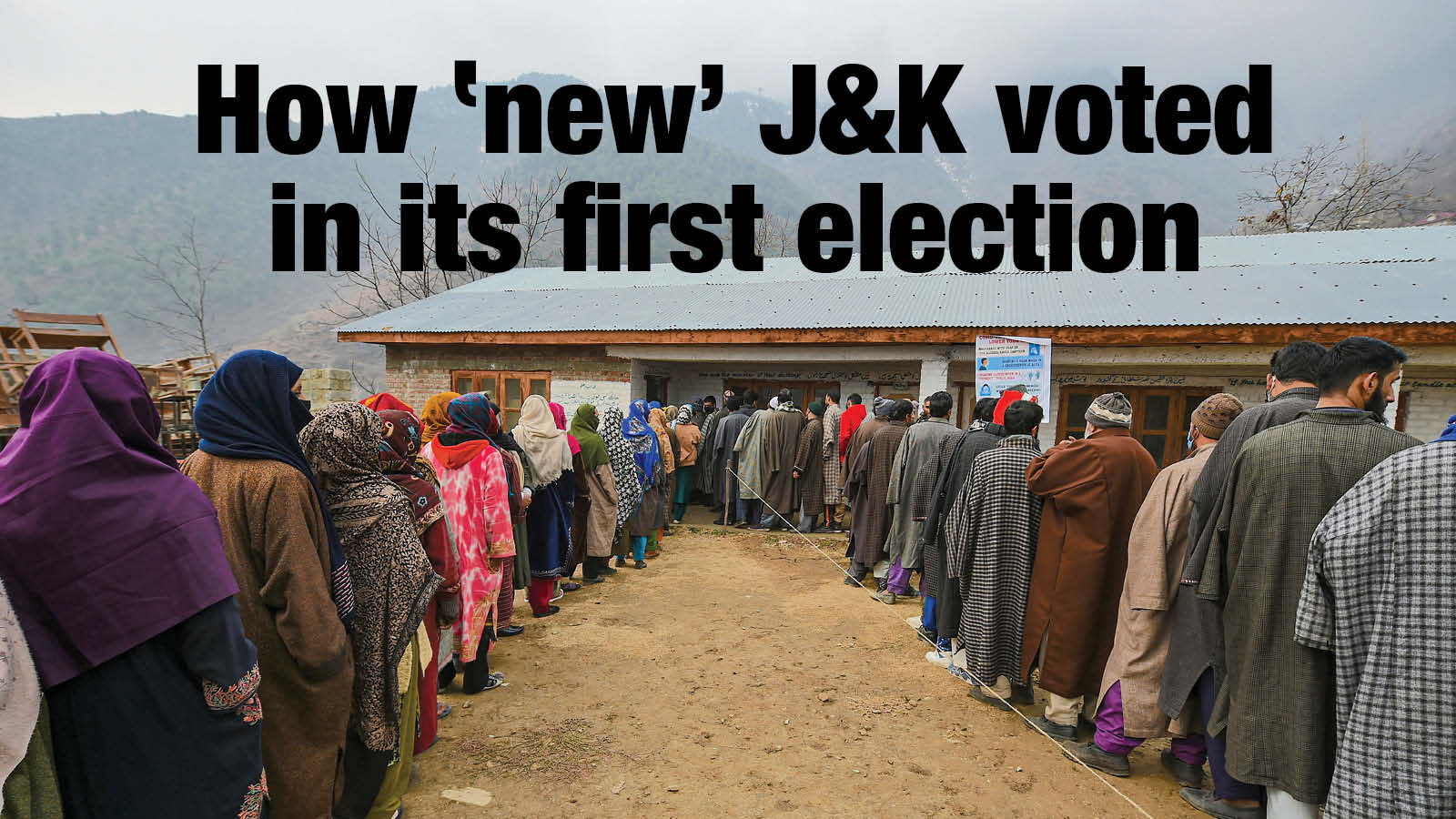 How 'new' J&K voted in its first election - Times of India