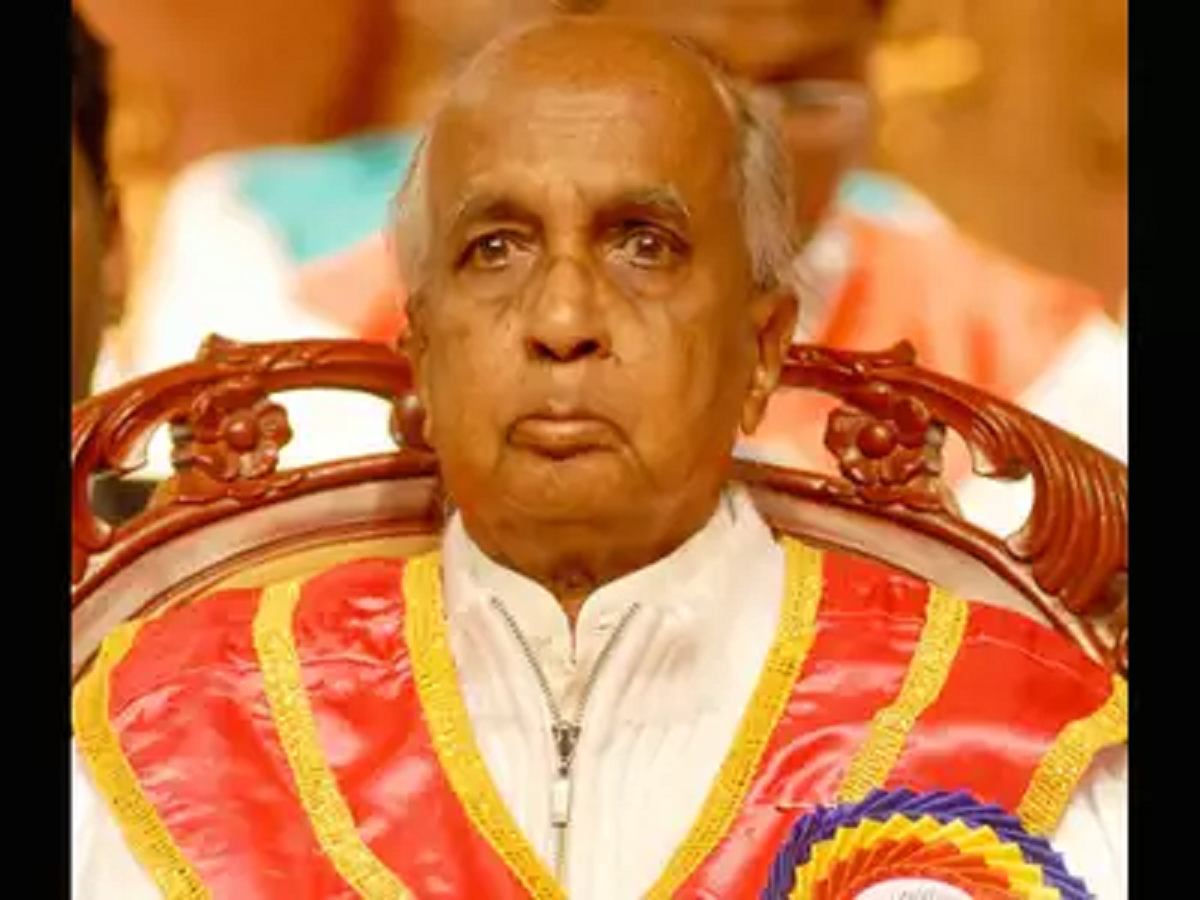 Well-known scholar Chidananda Murthy no more