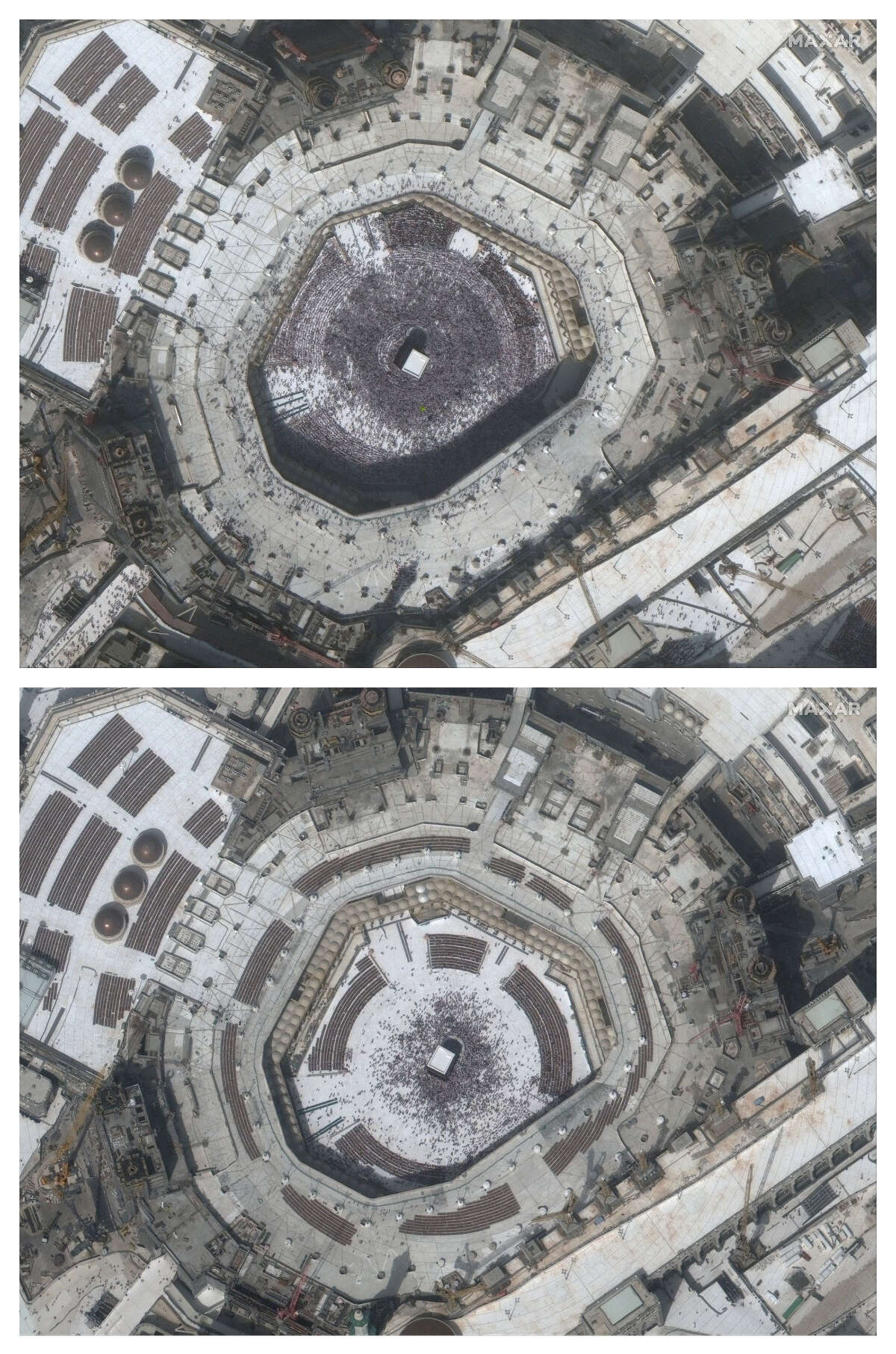 From Mecca to Wuhan, aerial images reveal coronavirus emptying famed ...