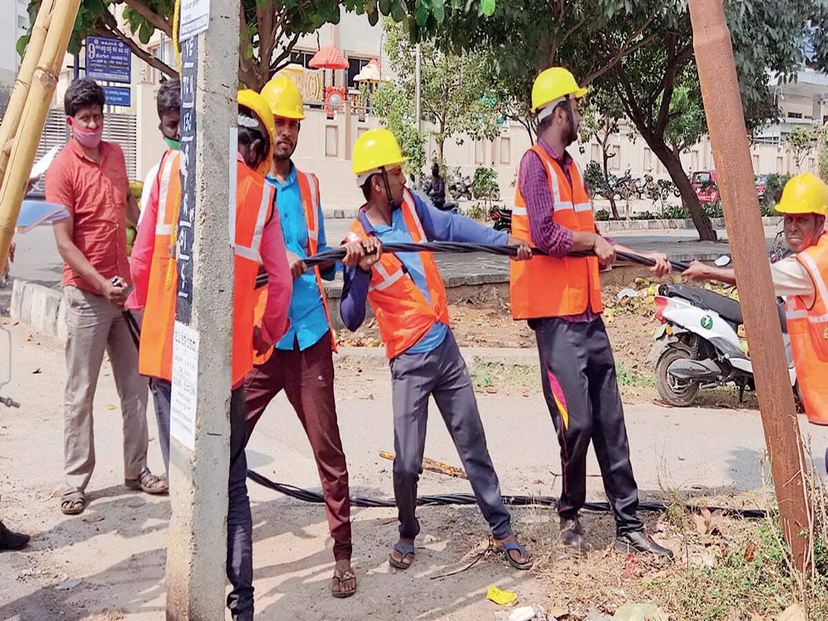 bescom: High & low tension lines go underground