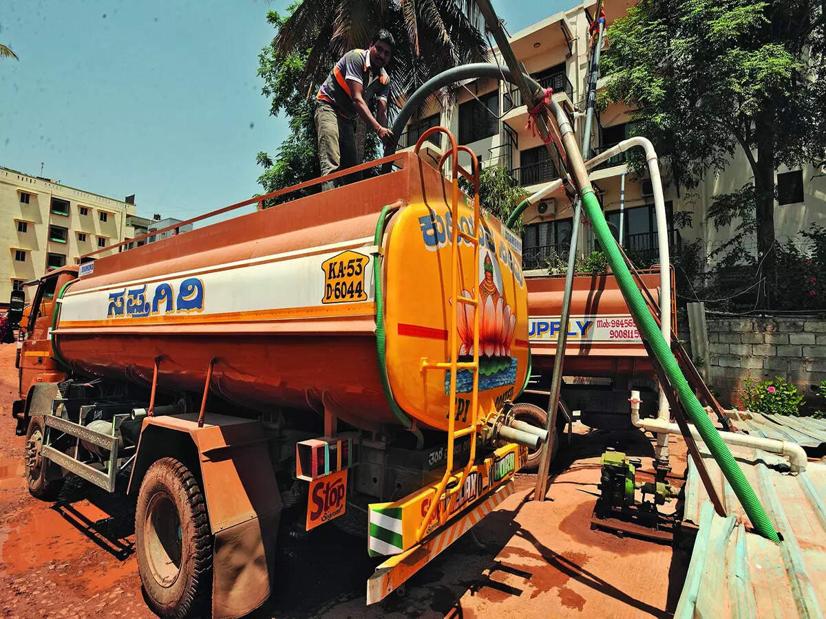 bwssb: Promised BWSSB connection, but tankers only hope