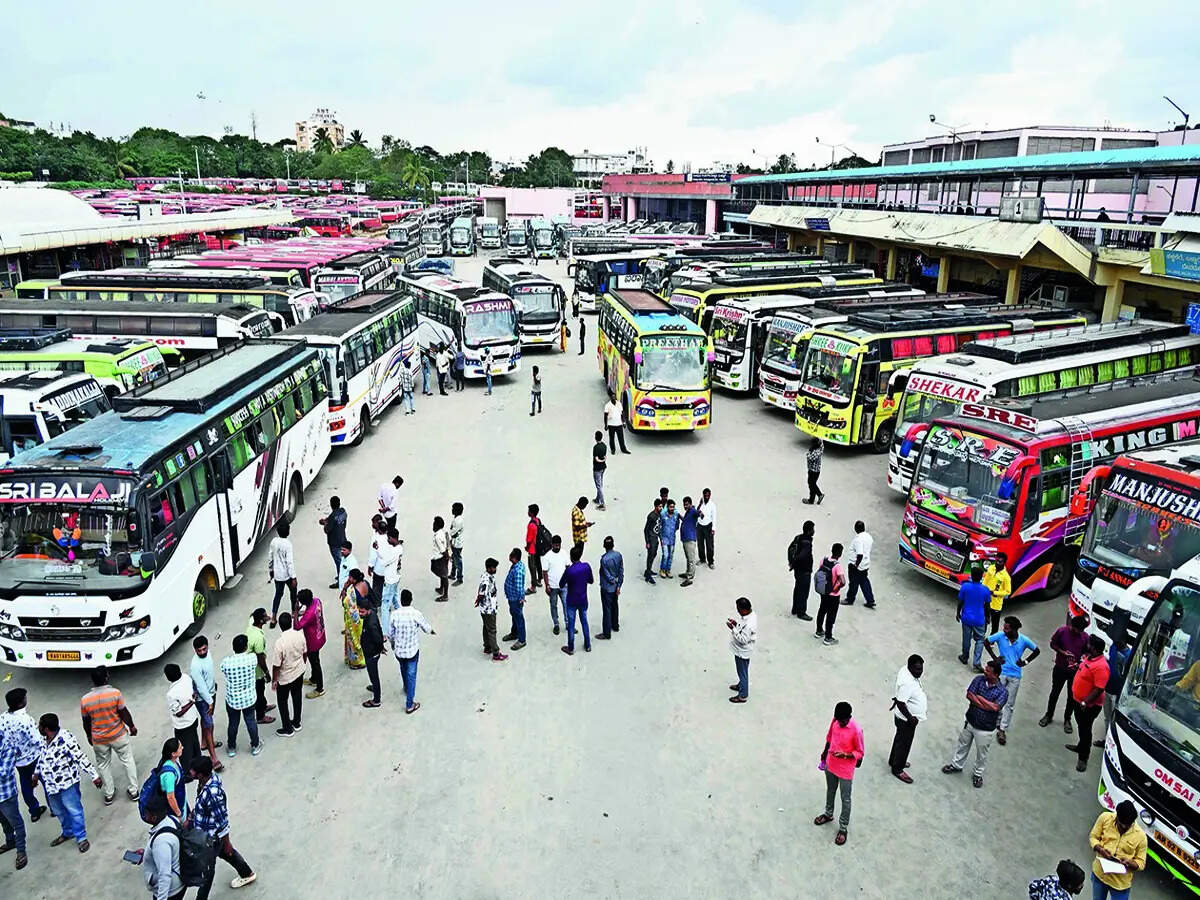 Bengaluru records rise in outbound bus travel