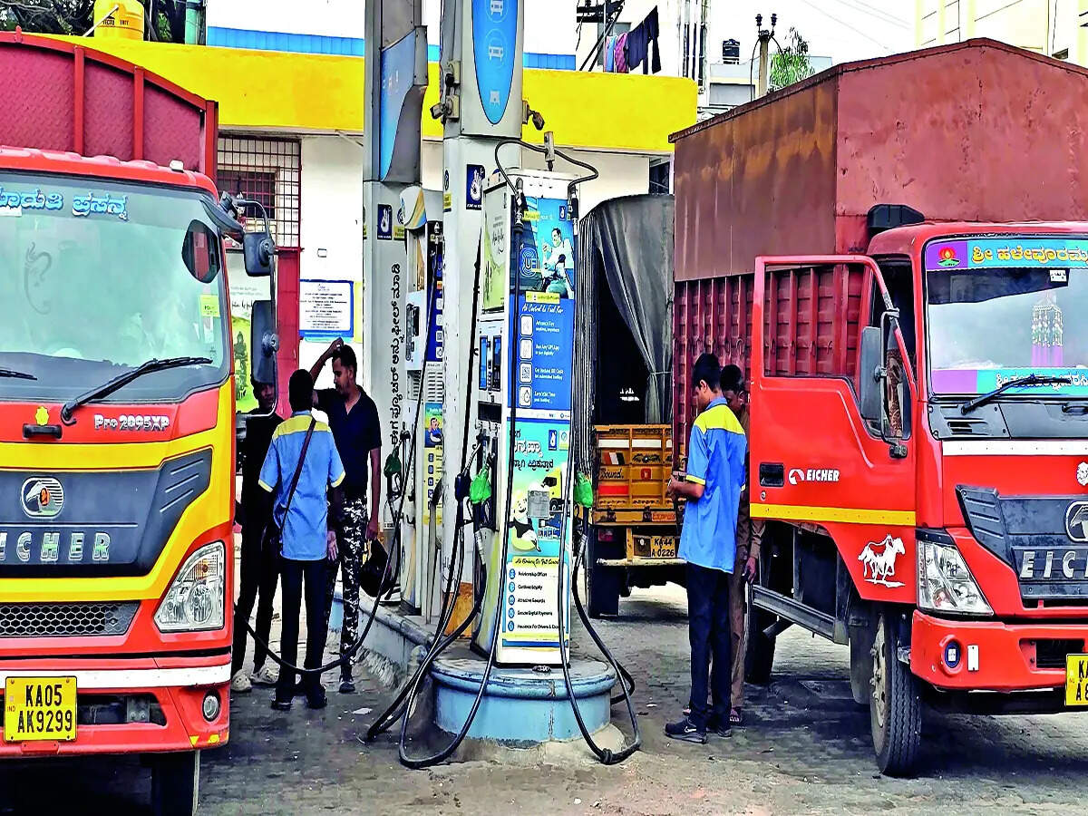 Steep diesel price hike hits state’s buses, trucks hard