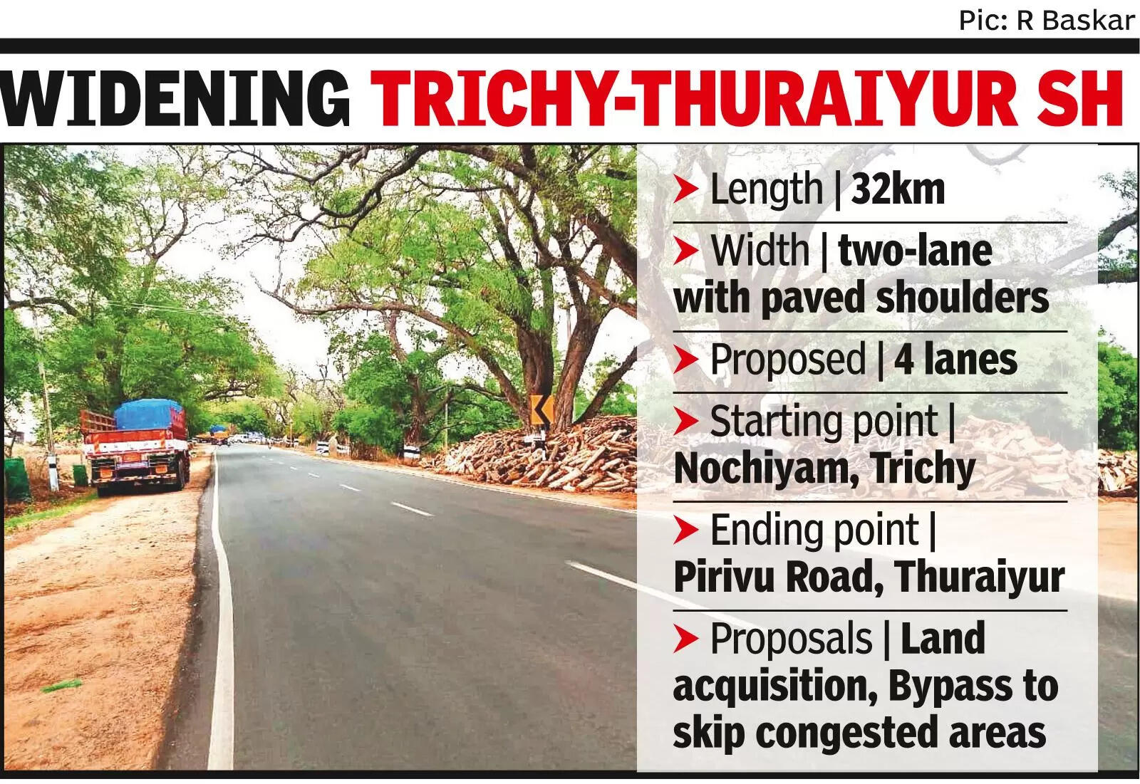 Trichy-thuraiyur Highway To Be Made Into Four-lane | Trichy News - The ...