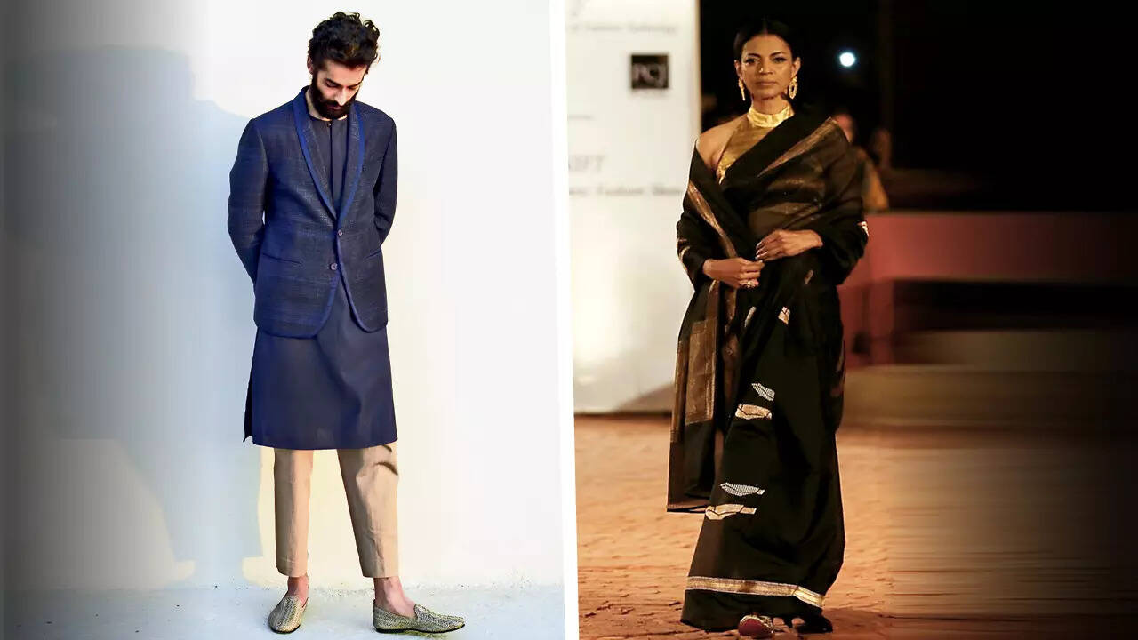 Handloom gets a modern makeover - Times of India