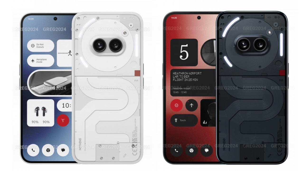 Nothing Phone (2a) design leaked: Transparent back, dual cameras, and ...