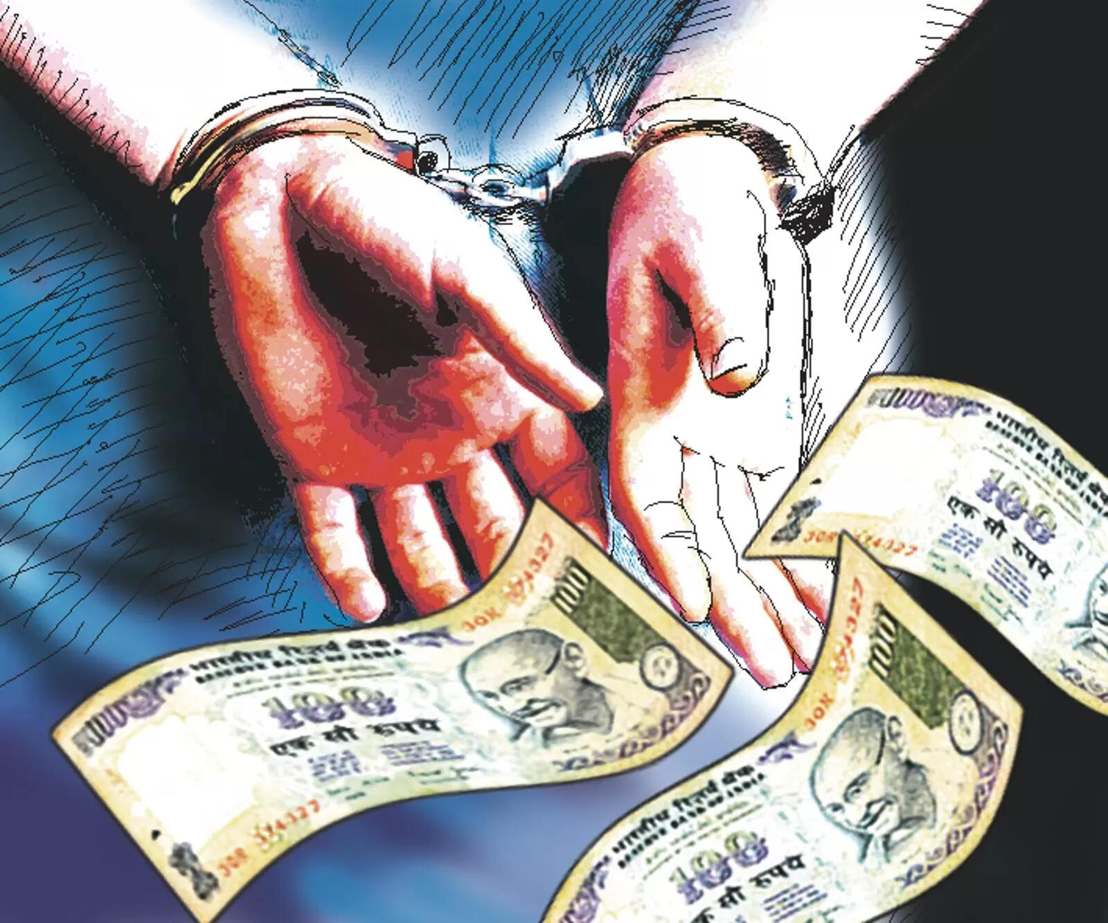Three, including 2 customs officers, held taking bribe | Rajkot News ...