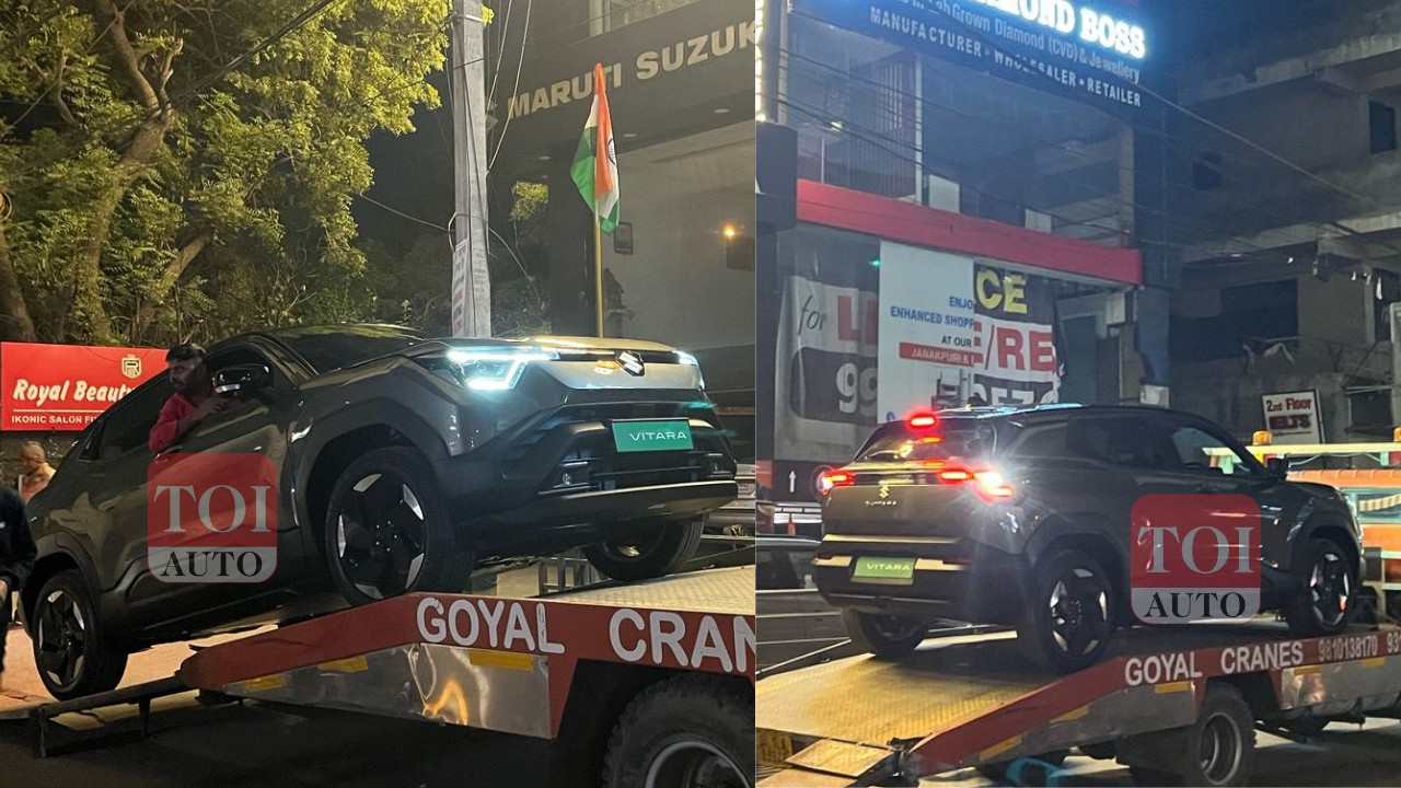 Maruti Suzuki e-Vitara starts reaching dealerships ahead of launch ...