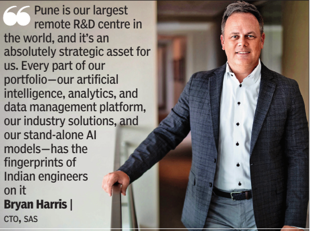 From Cary to Pune: An analytics titan is forging its AI innovation future - The Times of India