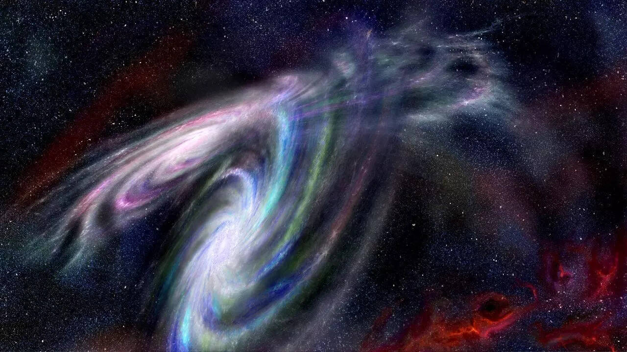 Rare ‘cosmic joust’ reveals how galaxies battle and evolve 11 billion ...