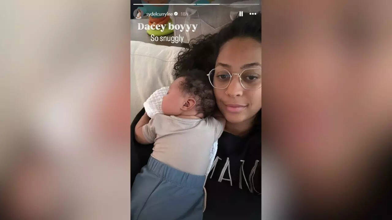 Stephen Curry’s sister Sydel Curry-Lee shares adorable snuggle moment ...