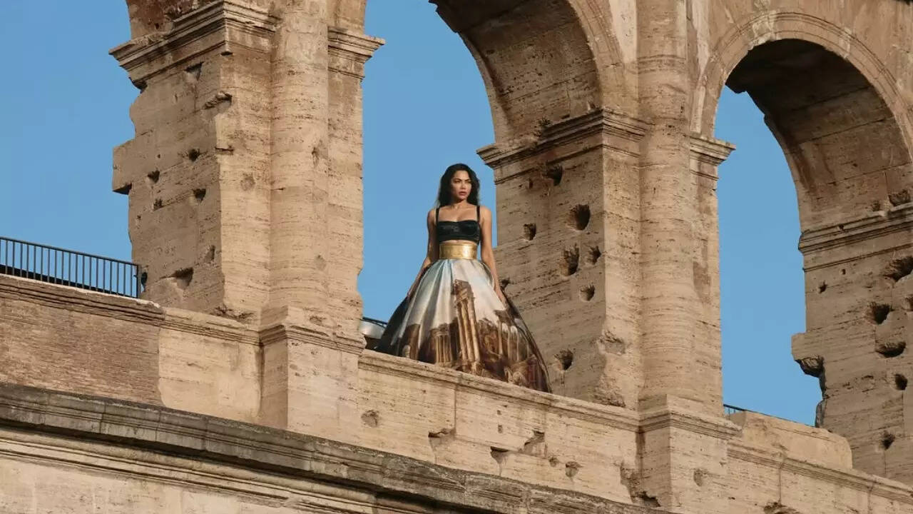 Mona Patel dazzles at Dolce & Gabbana Alta Moda Show in Rome - Times of ...