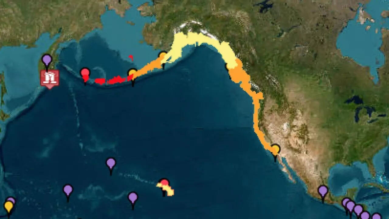 Tsunami Warning California: What time could waves hit LA, Bay Area, San ...