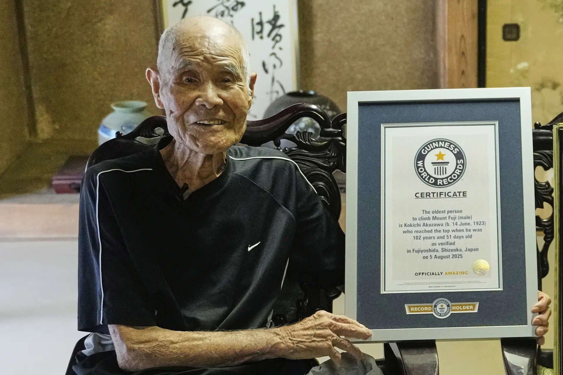 102-year-old defies age to summit Mount Fuji: ' Mount Fuji isn’t a ...