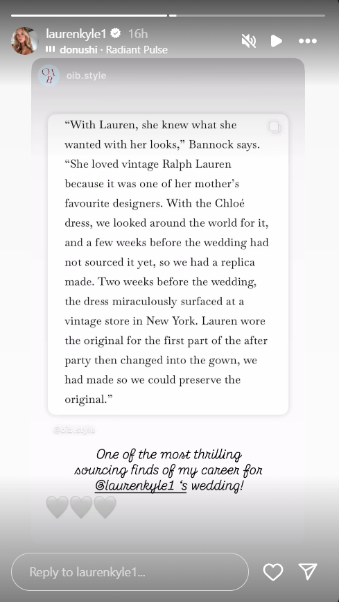 Connor McDavid’s wife Lauren Kyle flaunts a rare couture wedding ...