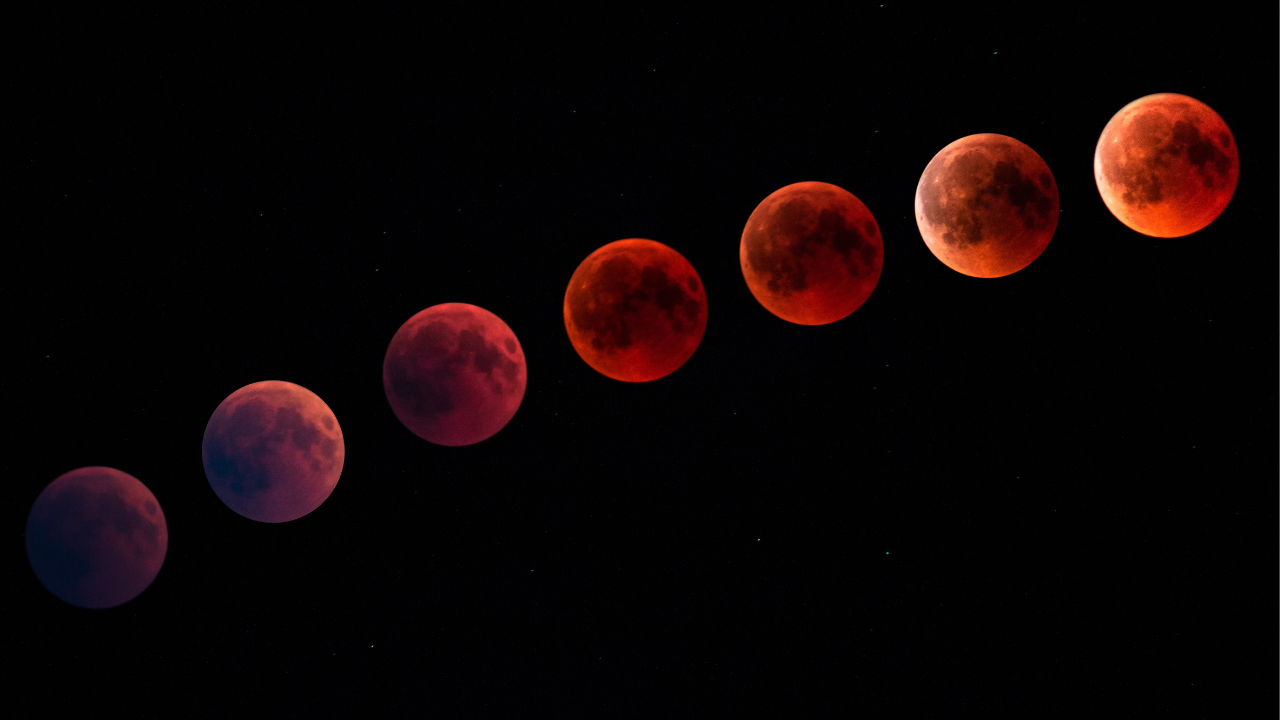 Rare alignment after 122 years, the last Lunar Eclipse of the year has begun, Pregnant women are ...
