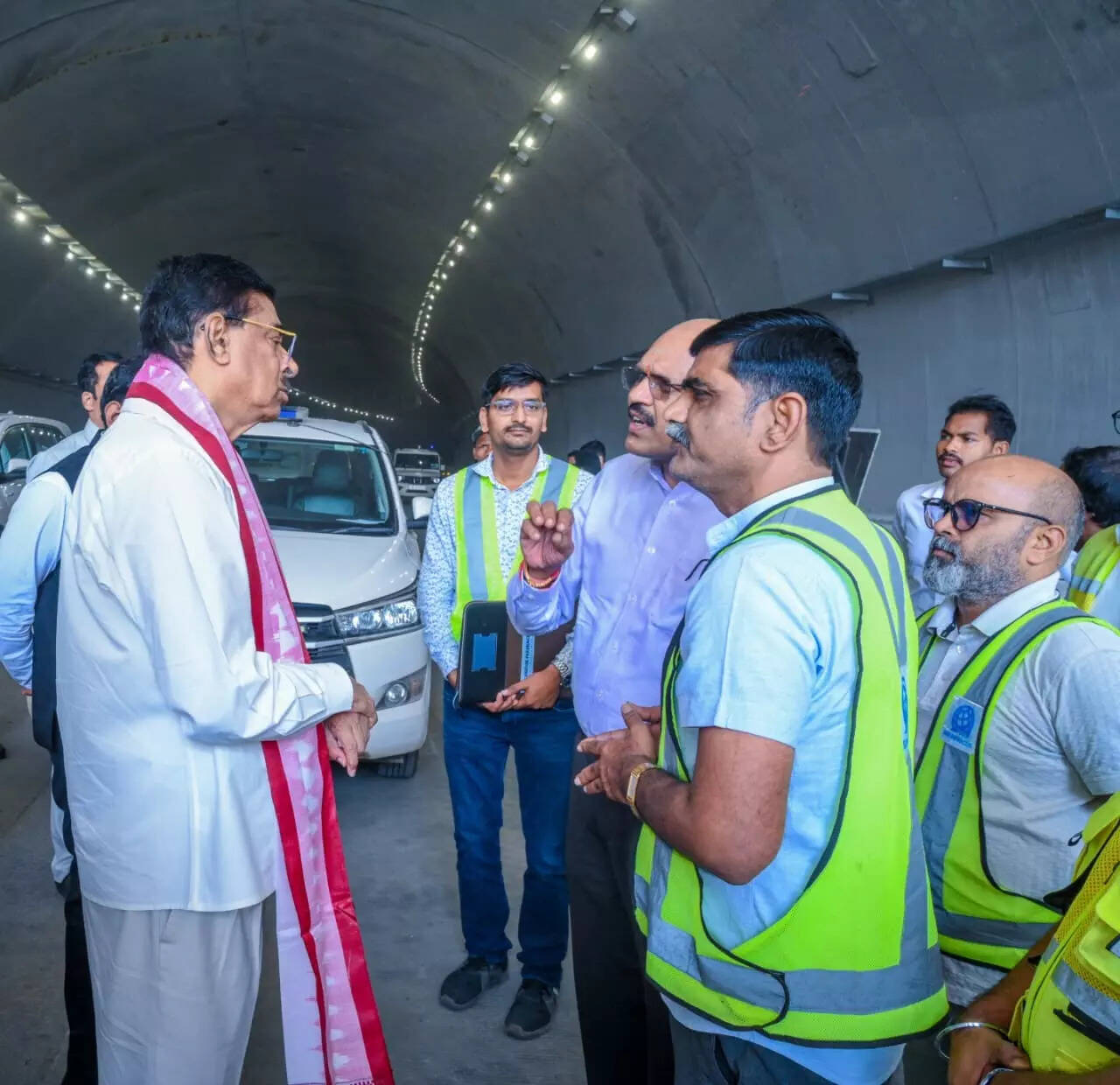 Governor reviews progress of Raipur-Visakhapatnam Expressway in Koraput ...