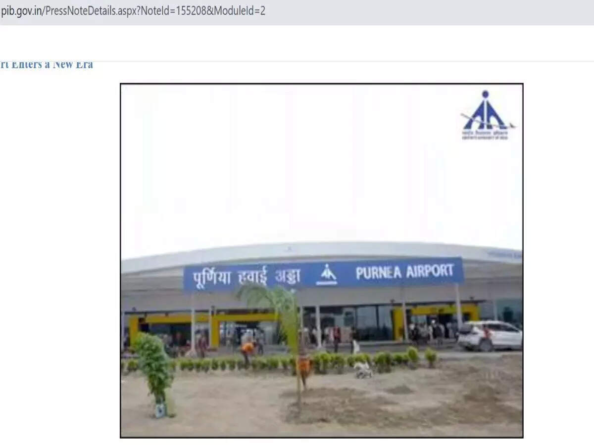 PM Modi inaugurates Purnia Airport Terminal: A new gateway to ...