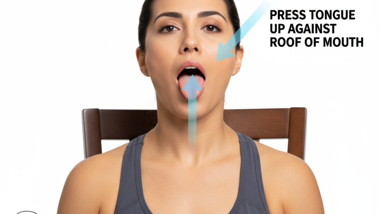 5 morning exercises, and a 5-minute night massage to lift neck and ...