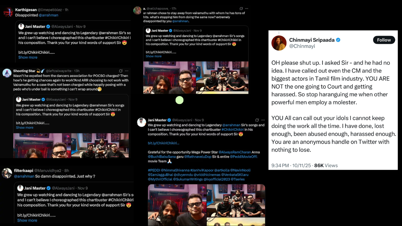 AR Rahman faces BACKLASH for working with sexual harassment-accused ...